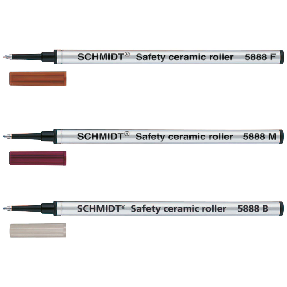 Schmidt Standard Ceramic Rollerball 5888 (F, M, B) Refill - The Pen ...